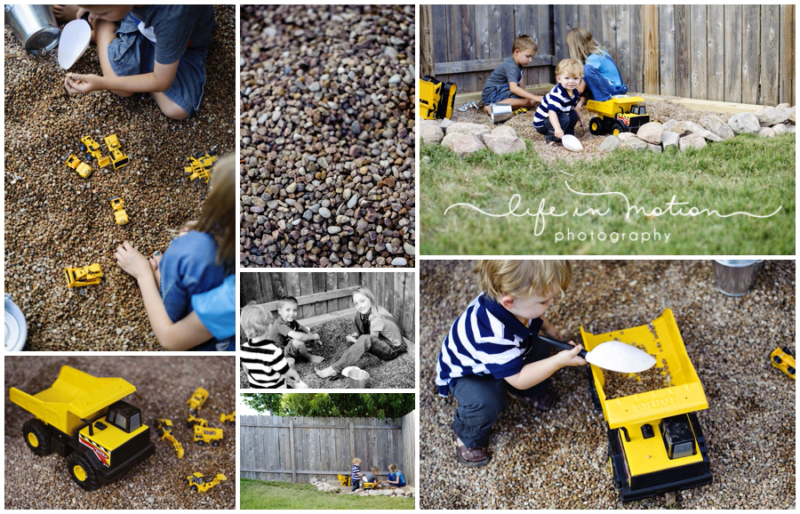 diy backyard digger construction zone for kids | personal